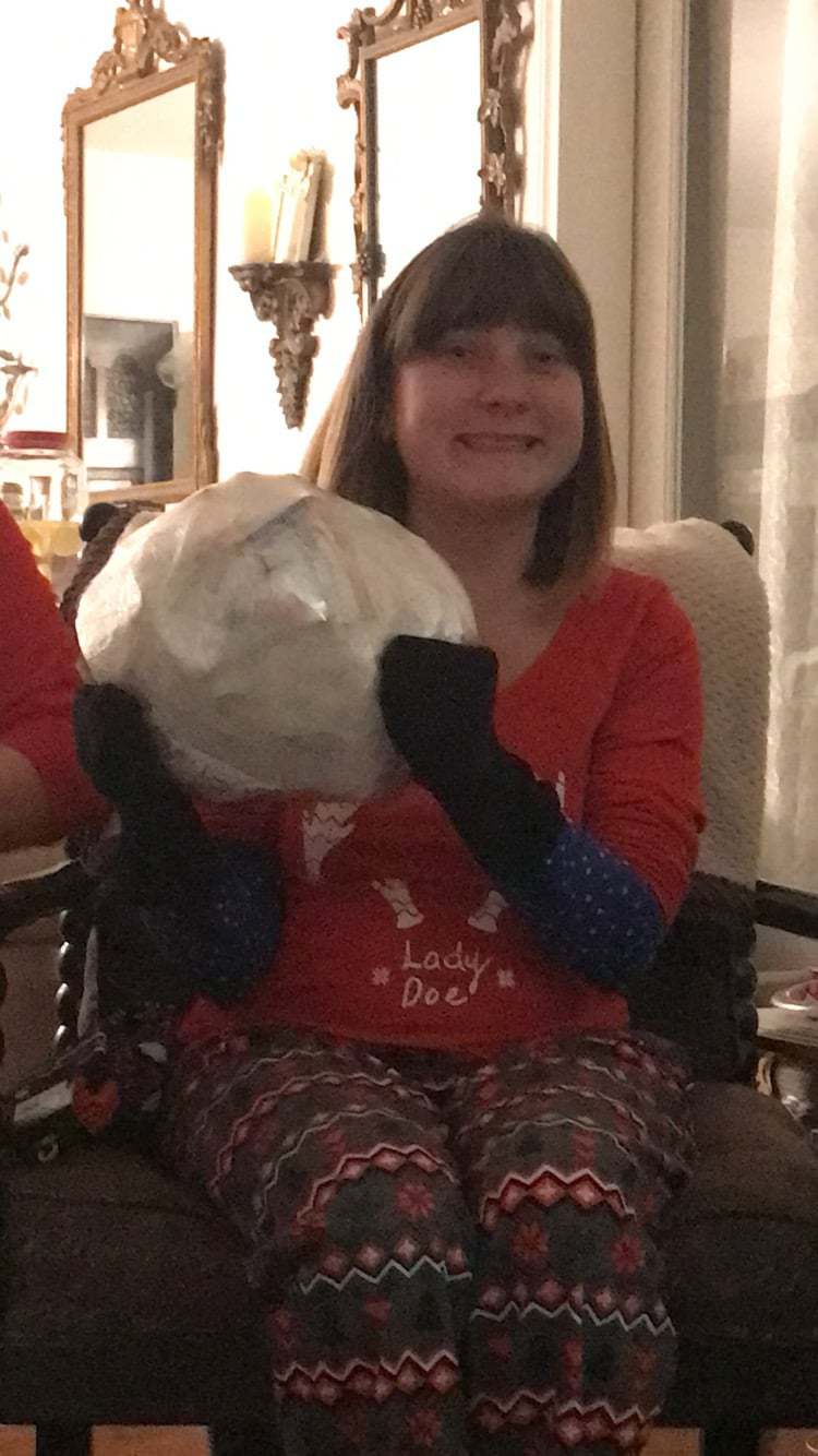 Best Christmas Game - Saran Wrap Ball