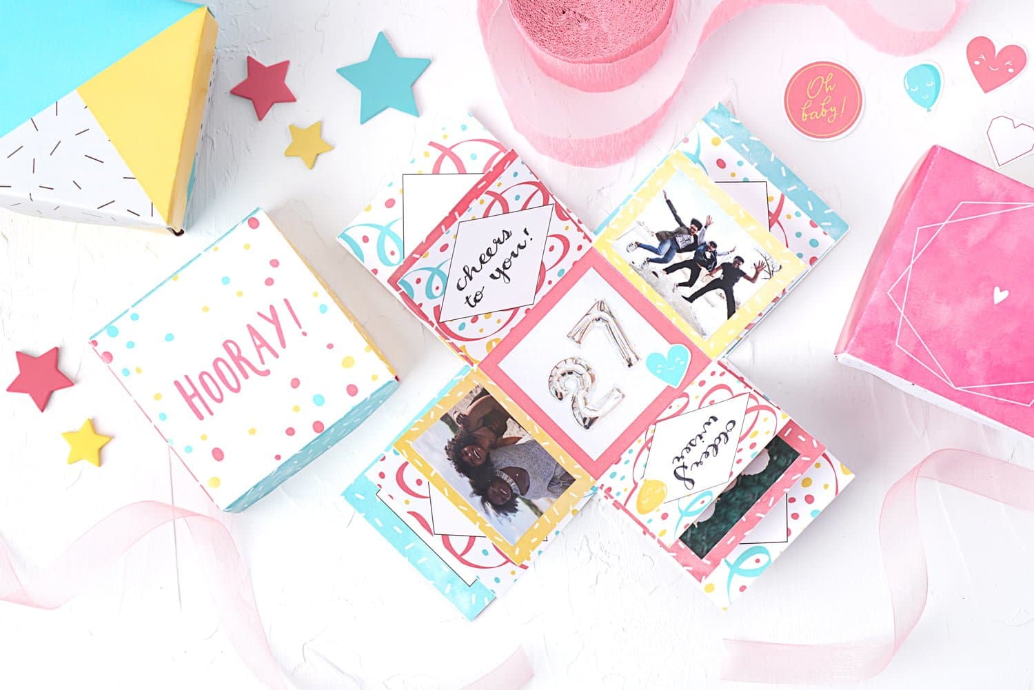 Explosion Box Template - Shari's Berries