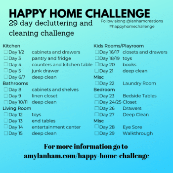 Happy Home Challenge