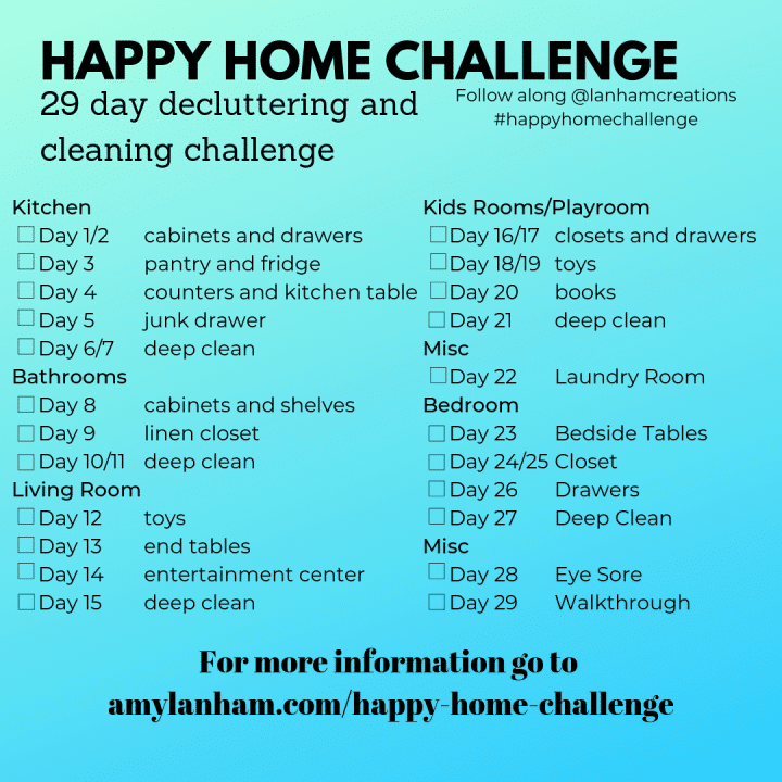 Happy Home Challenge - Amy Lanham