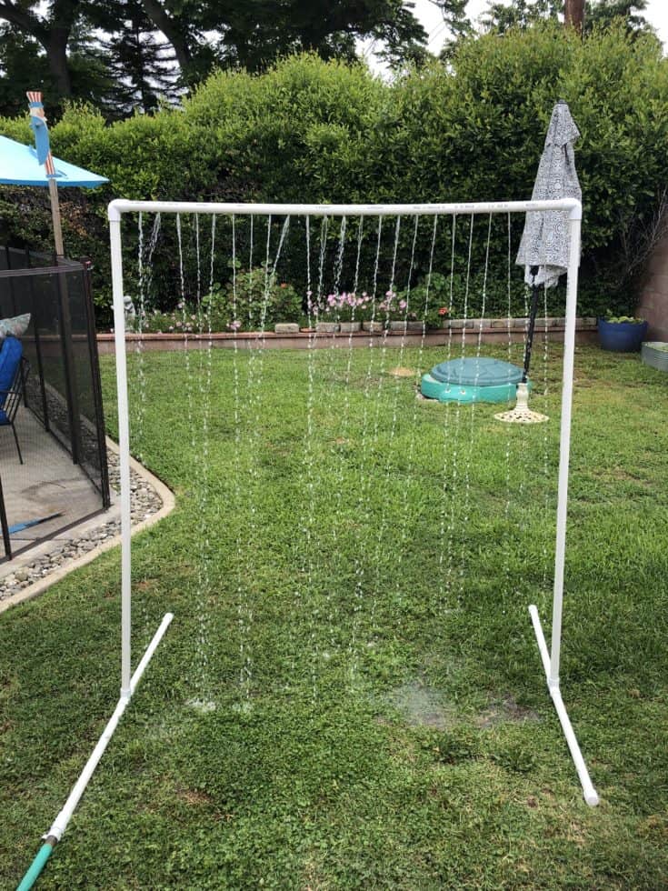 How to make a DIY PVC Sprinkler - amylanham.com