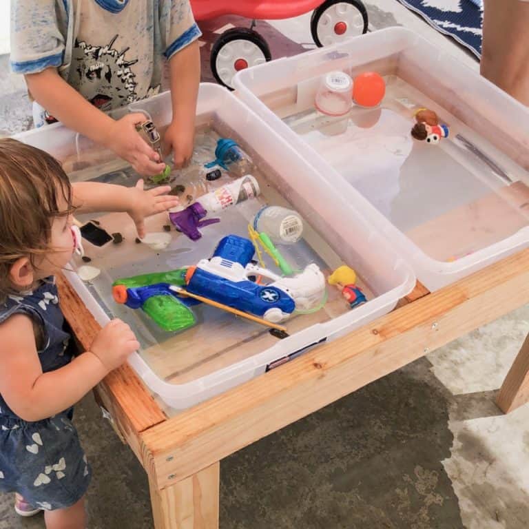 How to Make a Water or Sensory Table - amylanham.com