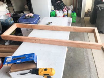 How to DIY Kitchen Bench with Storage