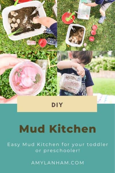DIY Mud Kitchen - Perfect Outdoor Activity