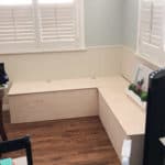 How to DIY Kitchen Bench with Storage