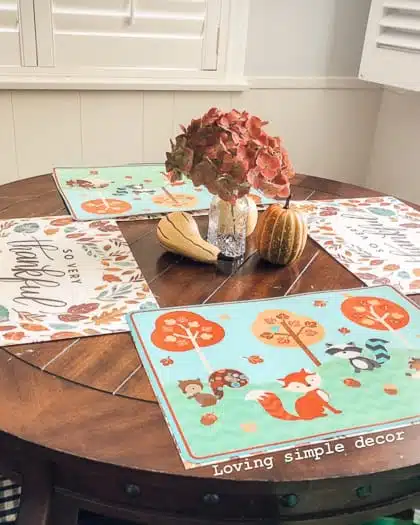 4 Ways to Decorate a Round Table for Fall - Amy Lanham