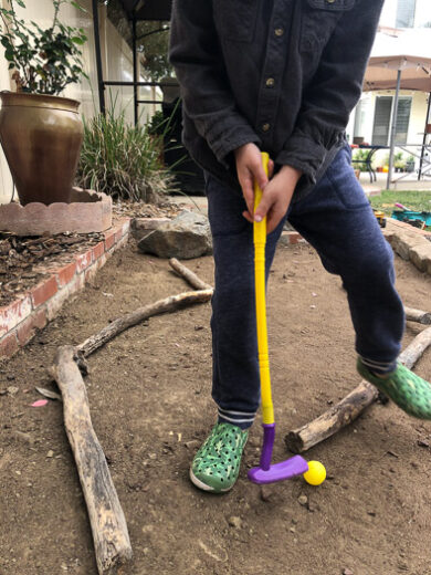 Create a Free Mini Golf Course In your Backyard