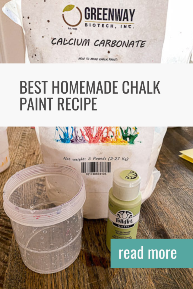Best Homemade Chalk Paint - Crafts and Home Decor
