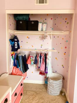 Kid-Friendly Closet Organization