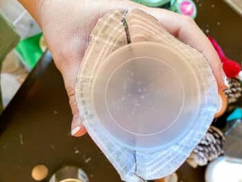 DIY Christmas Gnome Treat Jar - Crafts and Home Decor
