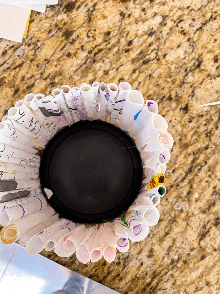 DIY No-Waste Dowel Planter