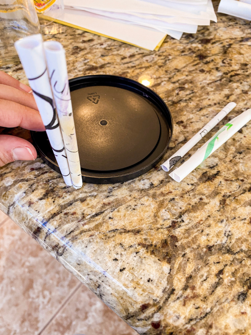 DIY No-Waste Dowel Planter