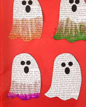 Book Page Ghosts