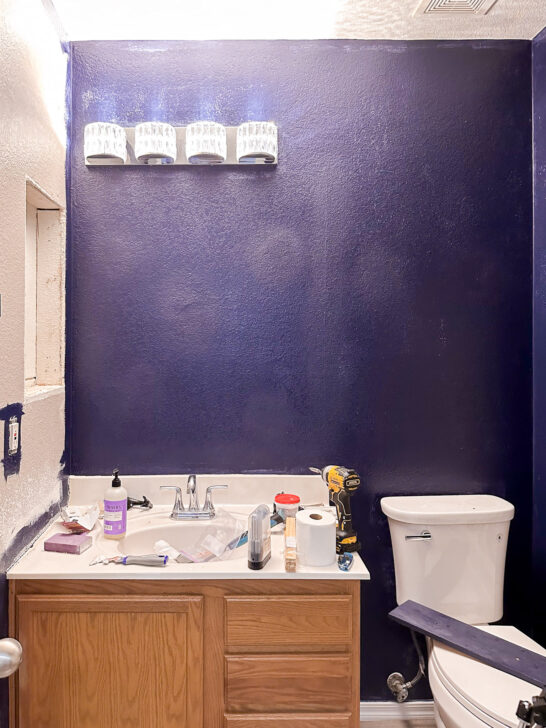 Under $400 Bathroom Makeover - Amy Lanham