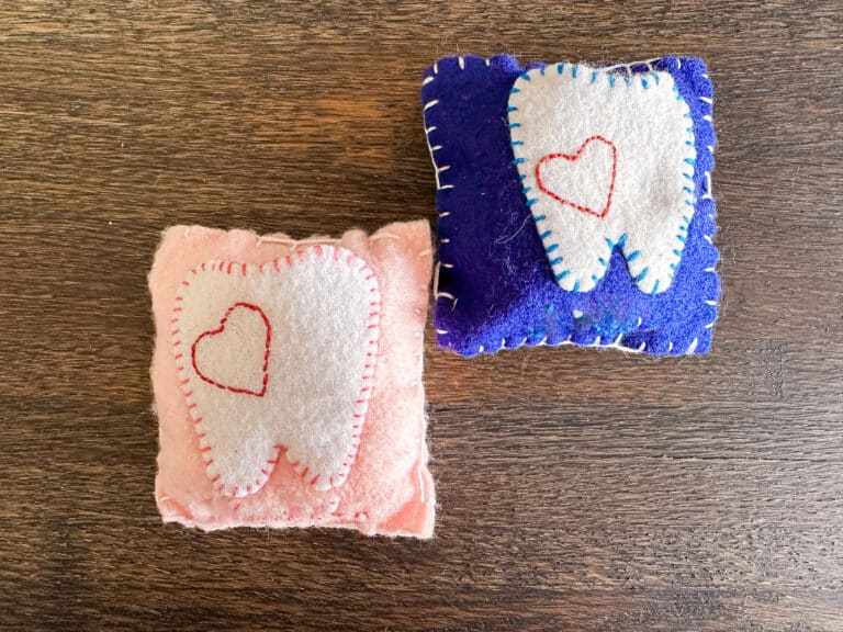 DIY Felt Tooth Fairy Pillow